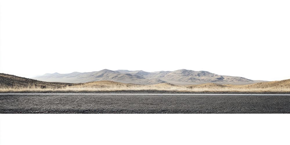 Real asphalt road isolated scenery | Free Photo - rawpixel