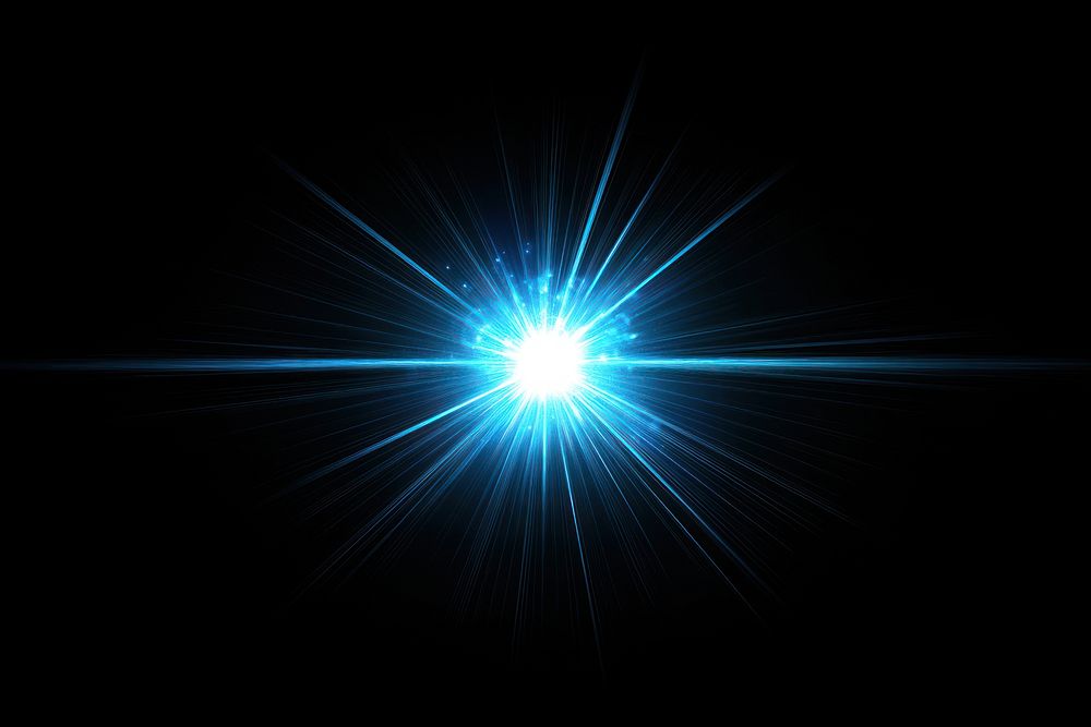 An isolated blue blink sun | Free Photo Illustration - rawpixel