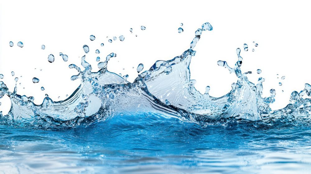 Real water splashing blue refreshing | Free Photo - rawpixel