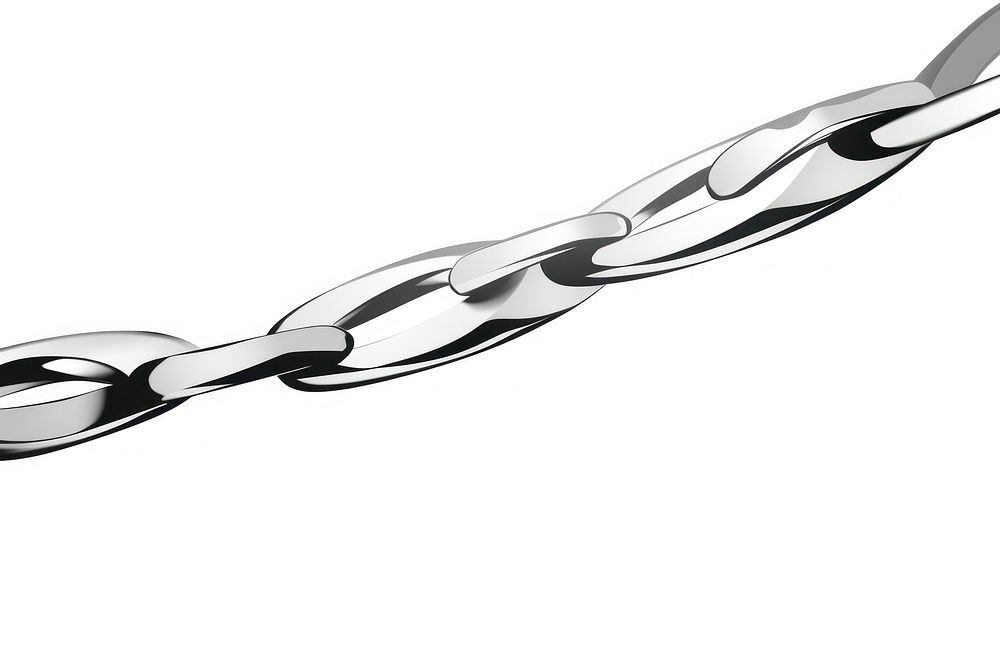 Y2k chrome chain metallic illustration | Free Photo Illustration - rawpixel