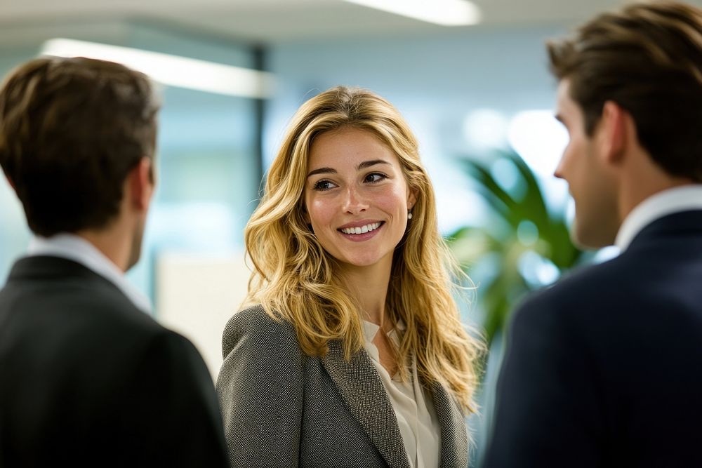 Business woman talking professional office | Free Photo - rawpixel