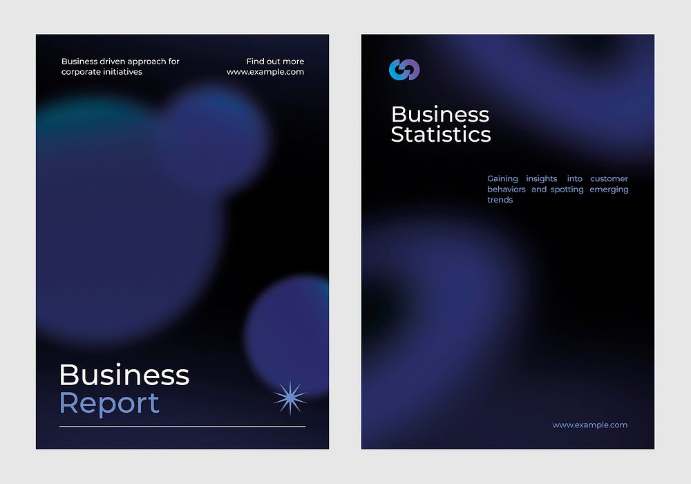 Business dark blue poster template | Free Vector - rawpixel