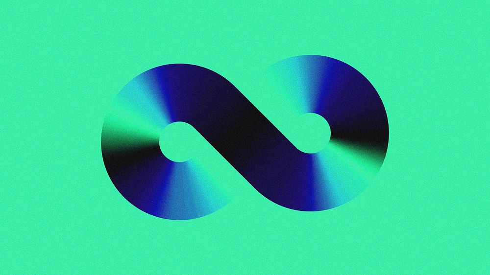 Vibrant infinite loop desktop wallpaper | Free Photo Illustration ...