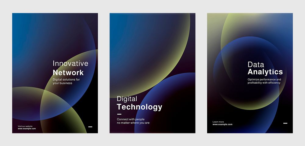 Set three digital data analytics | Free Vector - rawpixel