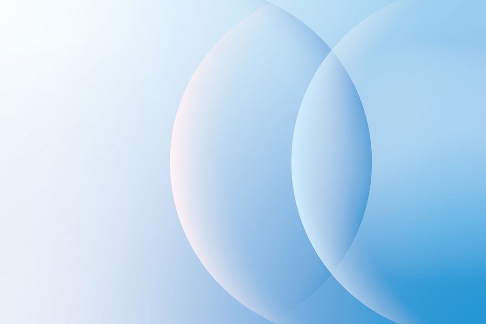 Abstract Blue Gradient Circles Background Free Photo Illustration Rawpixel