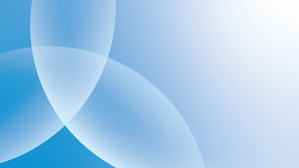 Abstract blue overlapping circles desktop | Free Photo Illustration ...