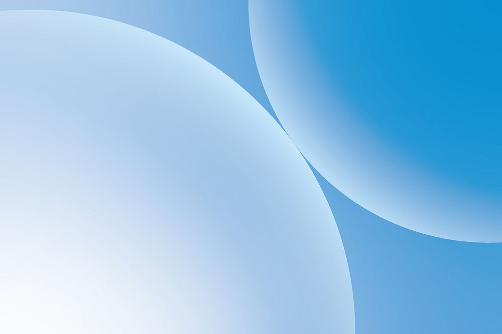 Abstract blue gradient spheres background | Free Photo Illustration ...