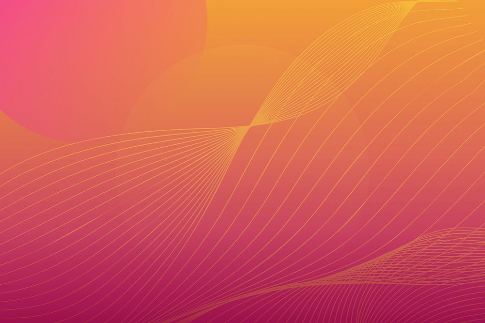 Vibrant abstract waves gradient background | Free Photo Illustration - rawpixel