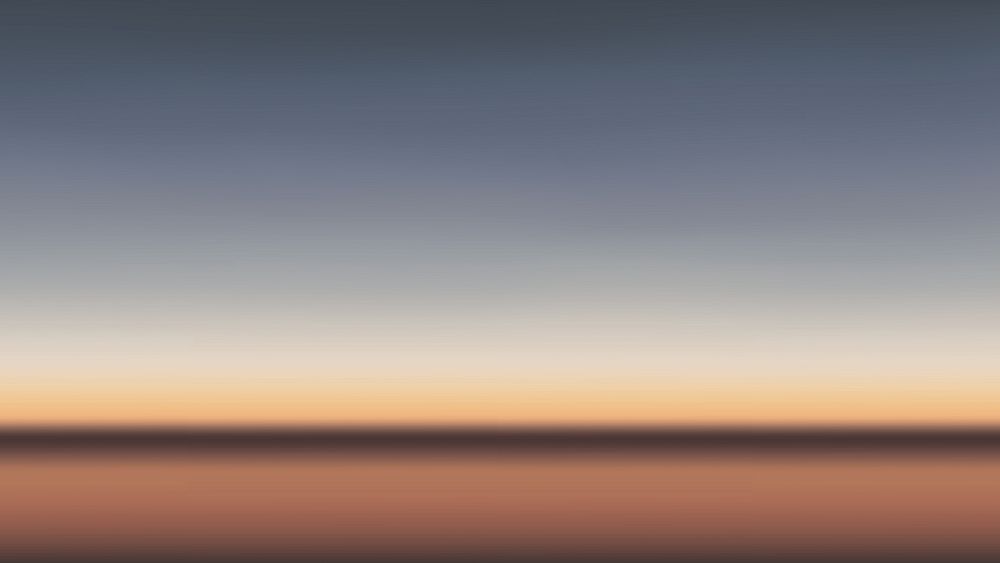 Serene gradient horizon dusk desktop | Free Photo Illustration - rawpixel