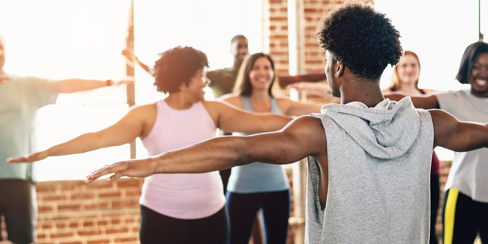 Group fitness class diverse participants | Free Photo - rawpixel