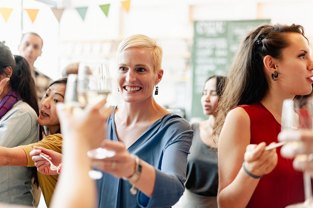 Group diverse people social event, | Free Photo - rawpixel