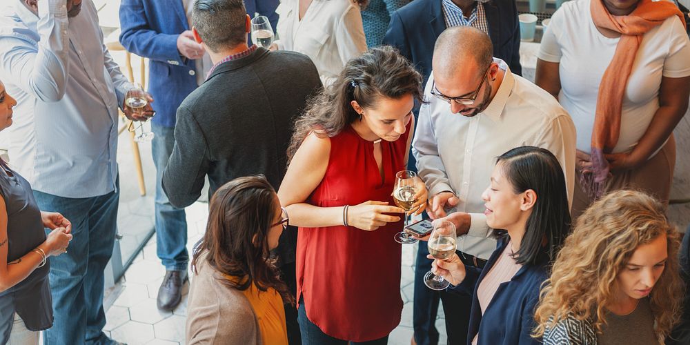 Group diverse business people socializing | Free Photo - rawpixel