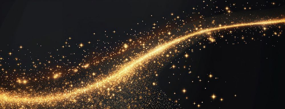 starry magical trail background glitter | Free Photo Illustration ...