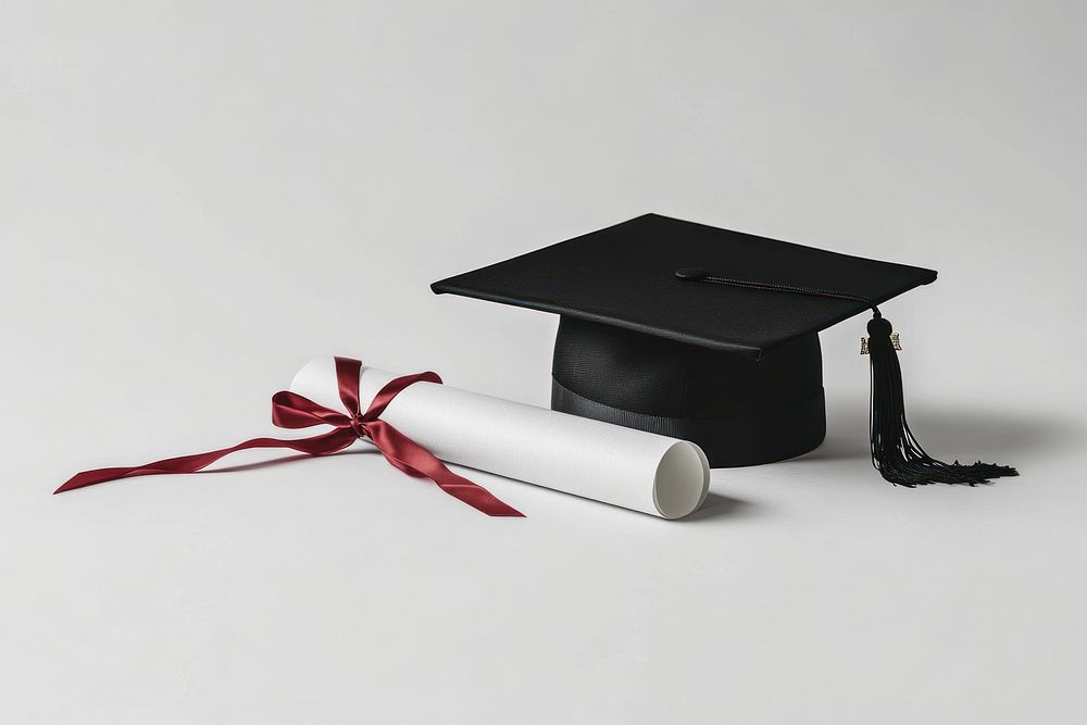 Black Graduation cap and diploma | Free Photo - rawpixel