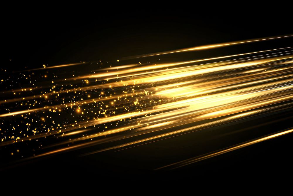 Gold light beams background effect | Free Photo Illustration - rawpixel