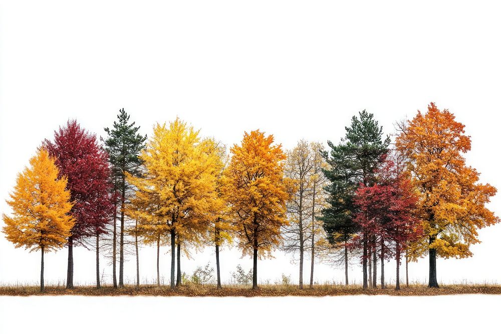 Trees autumn landscape scenery. | Free Photo - rawpixel