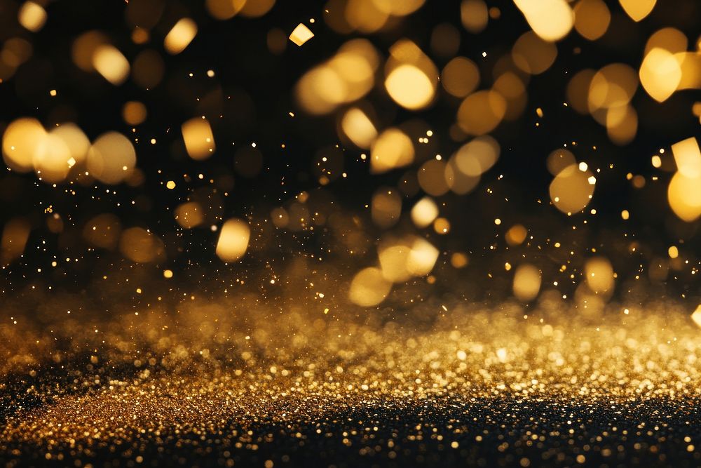 Golden glitter falling background elegant | Free Photo Illustration - rawpixel