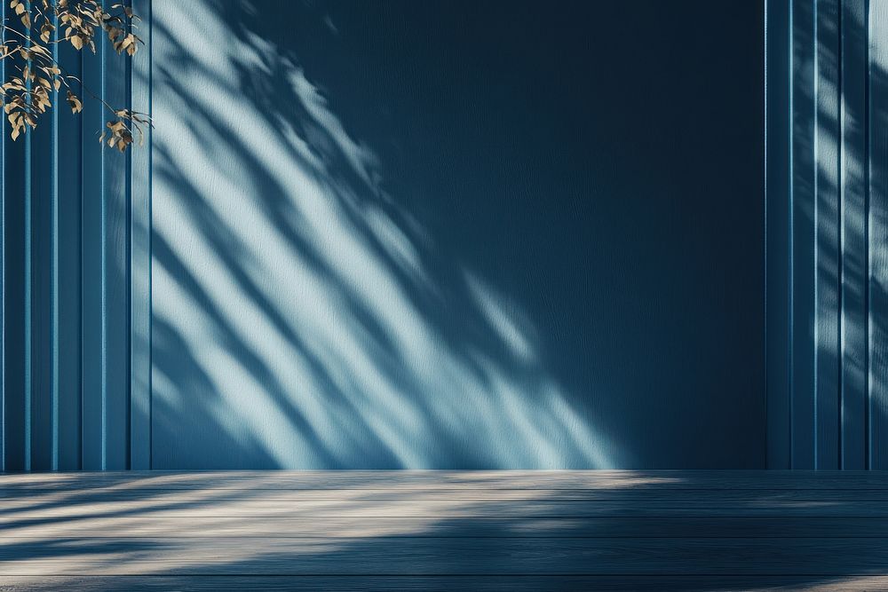 Blue wall background interior blue | Free Photo - rawpixel