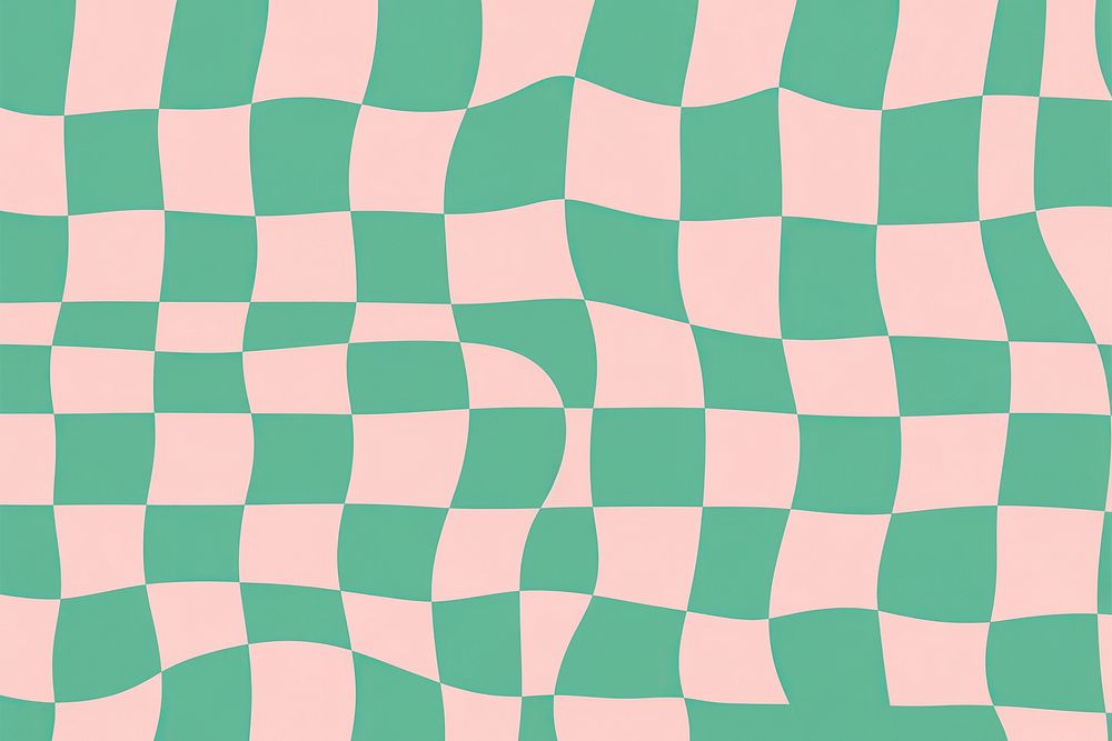 Wavy checkered pattern optical colors | Free Photo Illustration - rawpixel