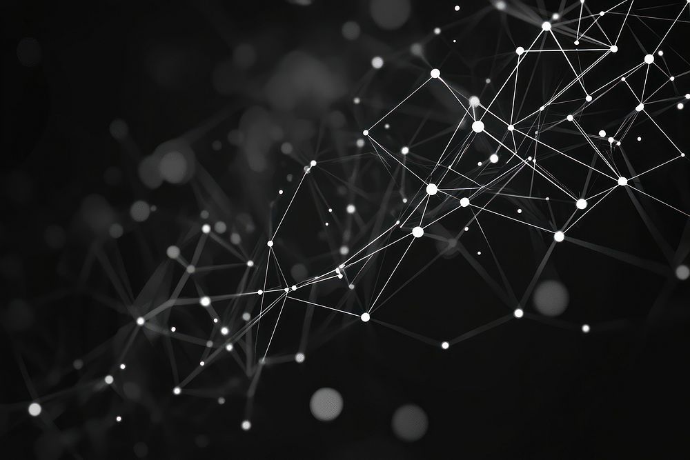 Black Polygonal Background background visualization | Free Photo ...