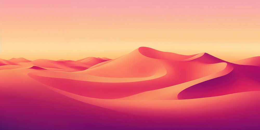 Vibrant desert gradient background colors | Free Photo Illustration ...