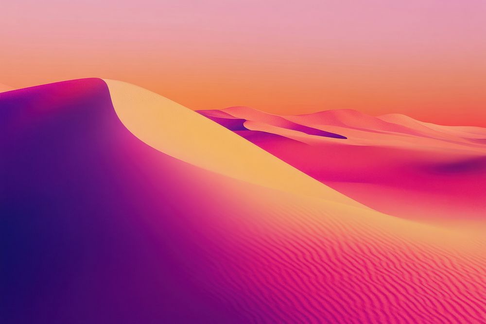 Vibrant desert gradient background colors | Free Photo Illustration ...