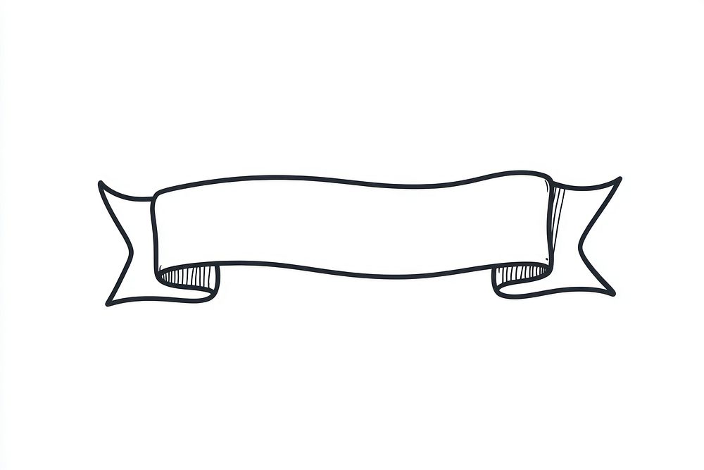 Ribbon banner drawing simple design. | Free Photo Illustration - rawpixel