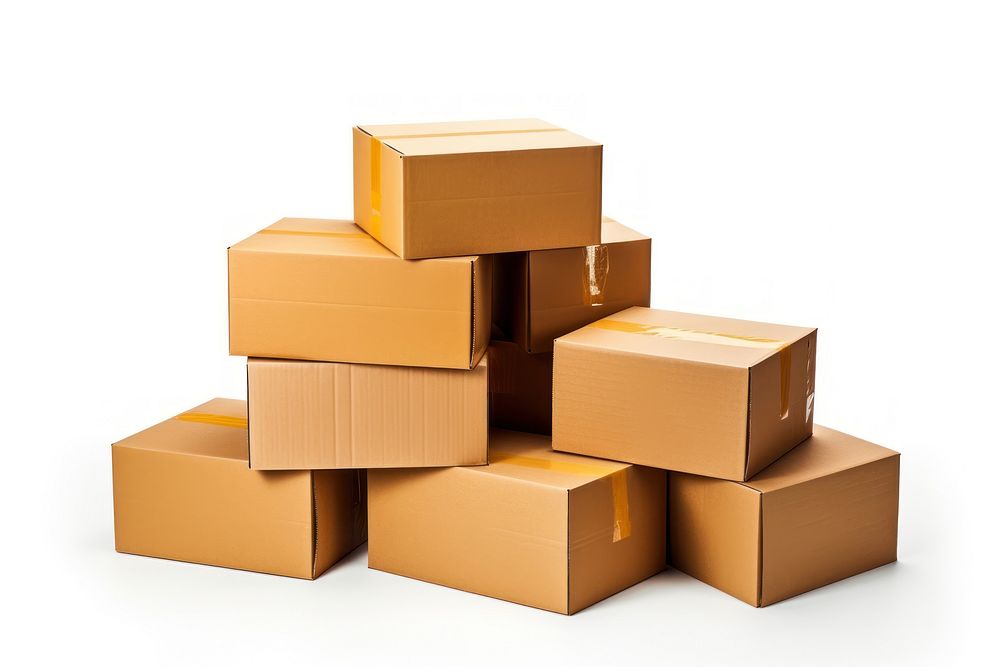 Pile card board boxes cardboard | Free Photo - rawpixel