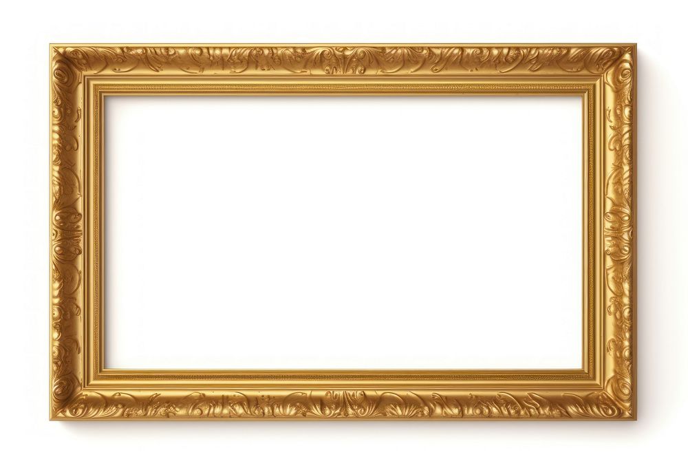 Wooden frame gold art painting. | Free Photo - rawpixel