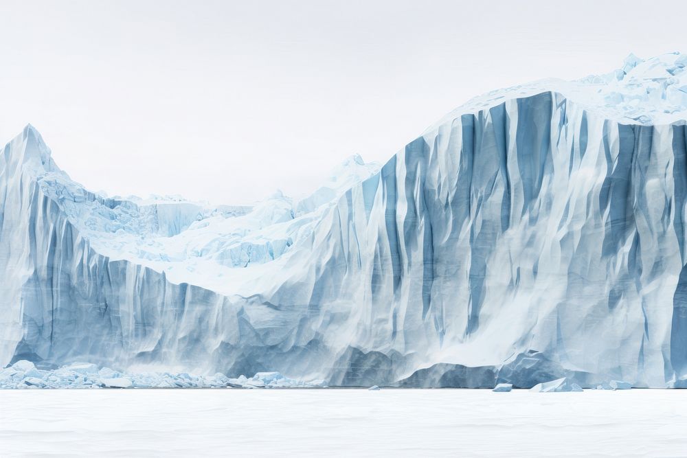 Ice cliff glacier scenery nature. | Premium Photo - rawpixel