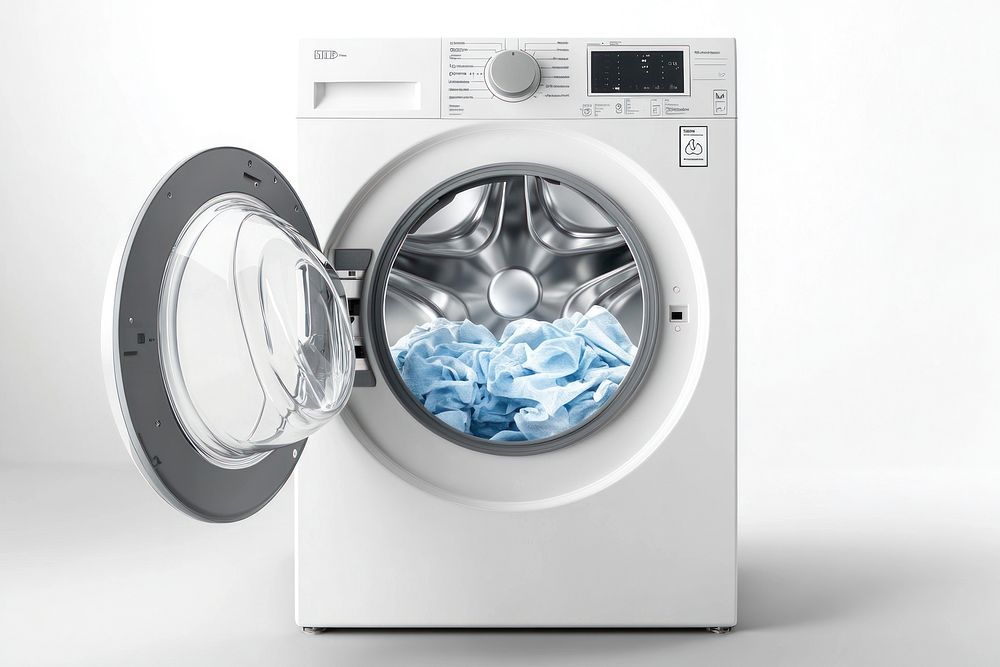 Washing machine appliance white open. | Free Photo - rawpixel