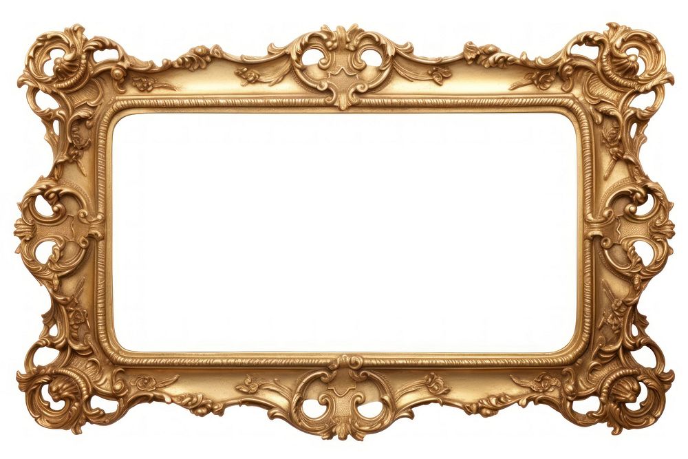 Gold Frame baroque frame gold. | Free Photo - rawpixel