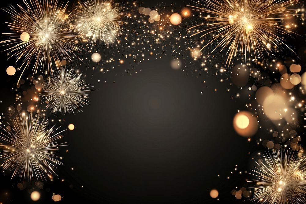 Charcoal - bronze background fireworks | Free Photo Illustration - rawpixel