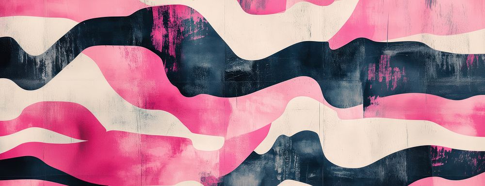 Morpha Retro pink print art | Free Photo Illustration - rawpixel