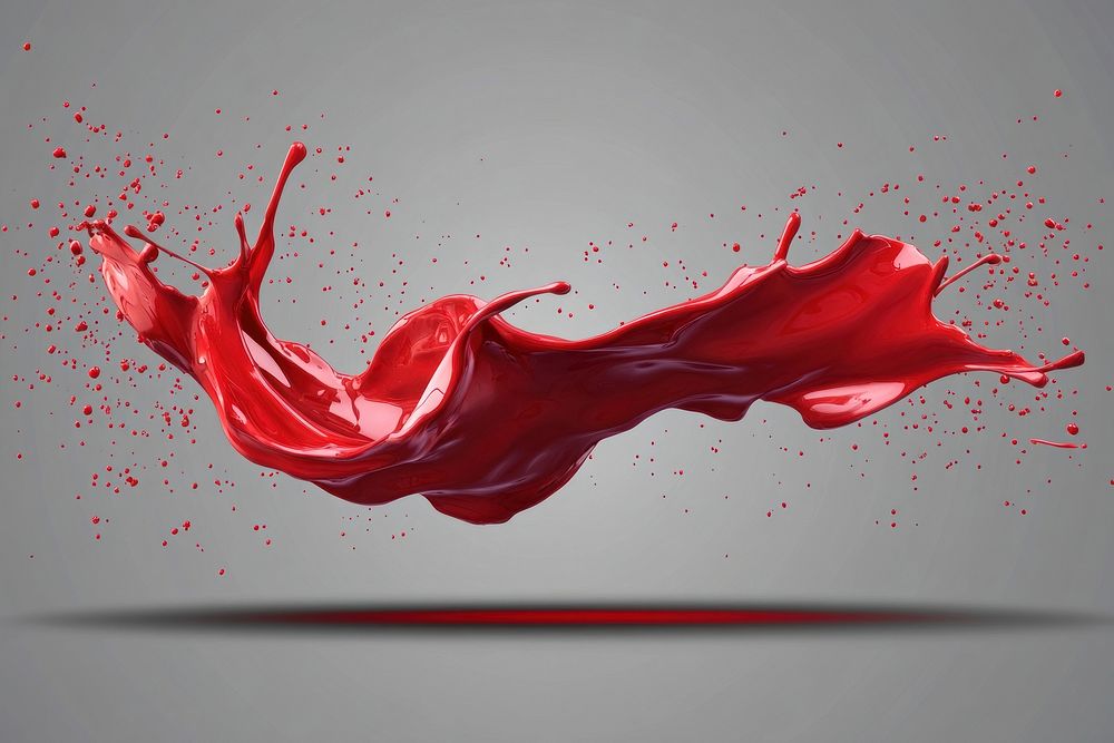 Red paint splashes art abstract | Free Photo - rawpixel