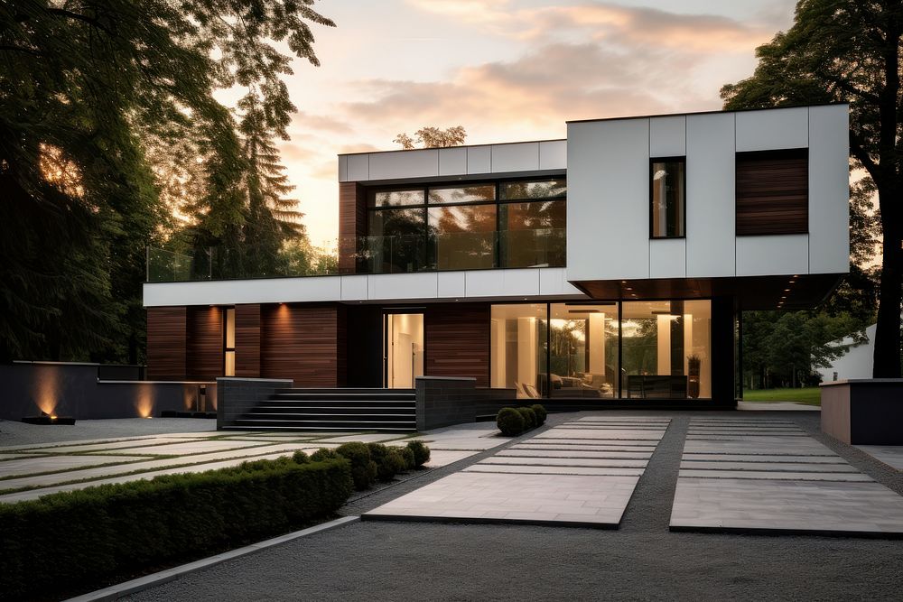 Modern house city architecture view | Free Photo - rawpixel