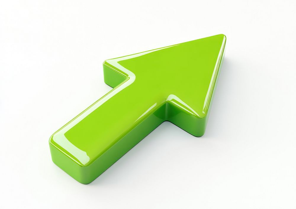 Green arrow is going symbol | Free Photo Illustration - rawpixel