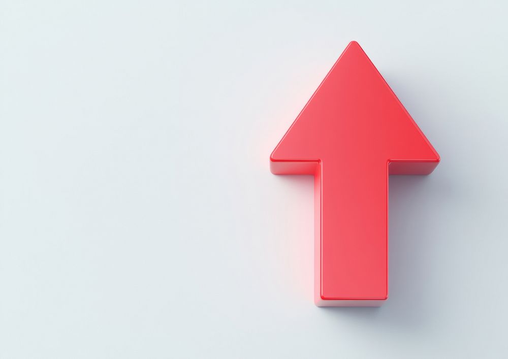 Red arrow is going symbol | Free Photo Illustration - rawpixel