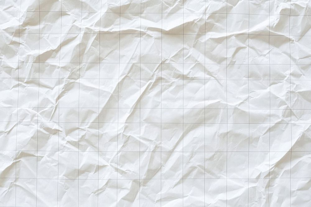 White grid paper texture crumpled | Free Photo - rawpixel