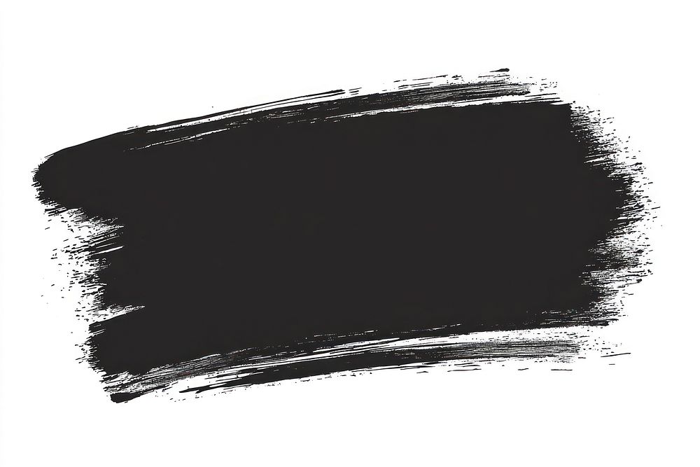 Black rectangle brush stroke design. | Free Photo Illustration - rawpixel