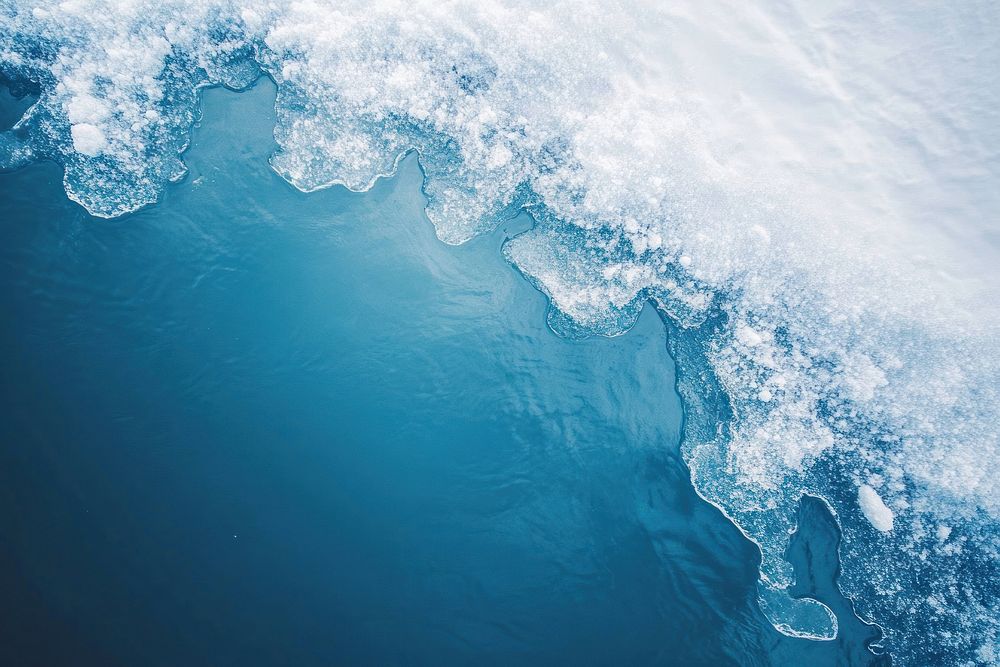 Ice shoreline nature frozen | Free Photo - rawpixel
