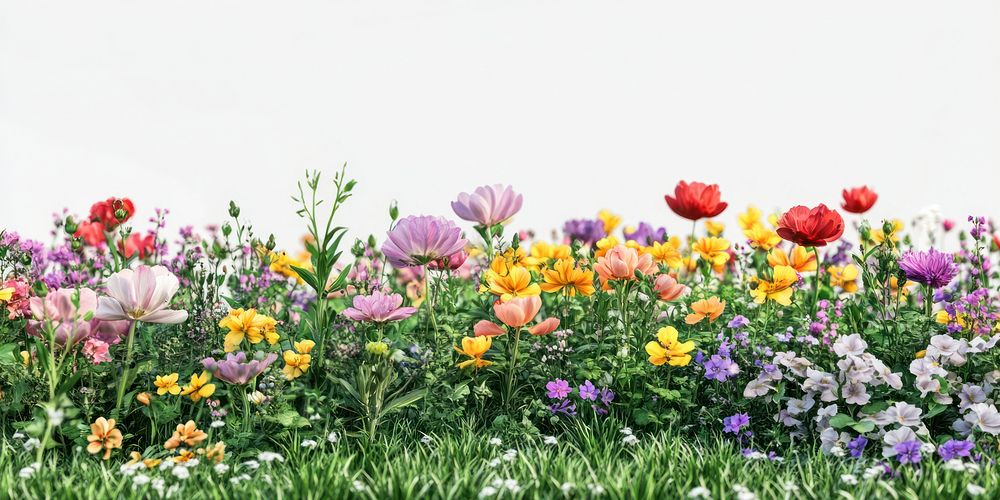 Foreground flower gardens and meadows | Free Photo - rawpixel