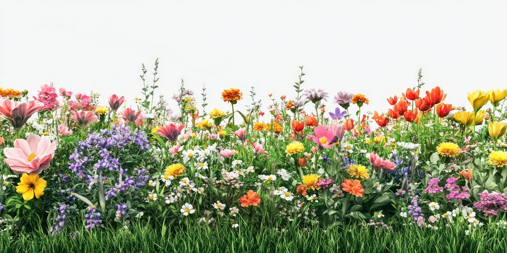 Foreground flower gardens and meadows | Free Photo - rawpixel