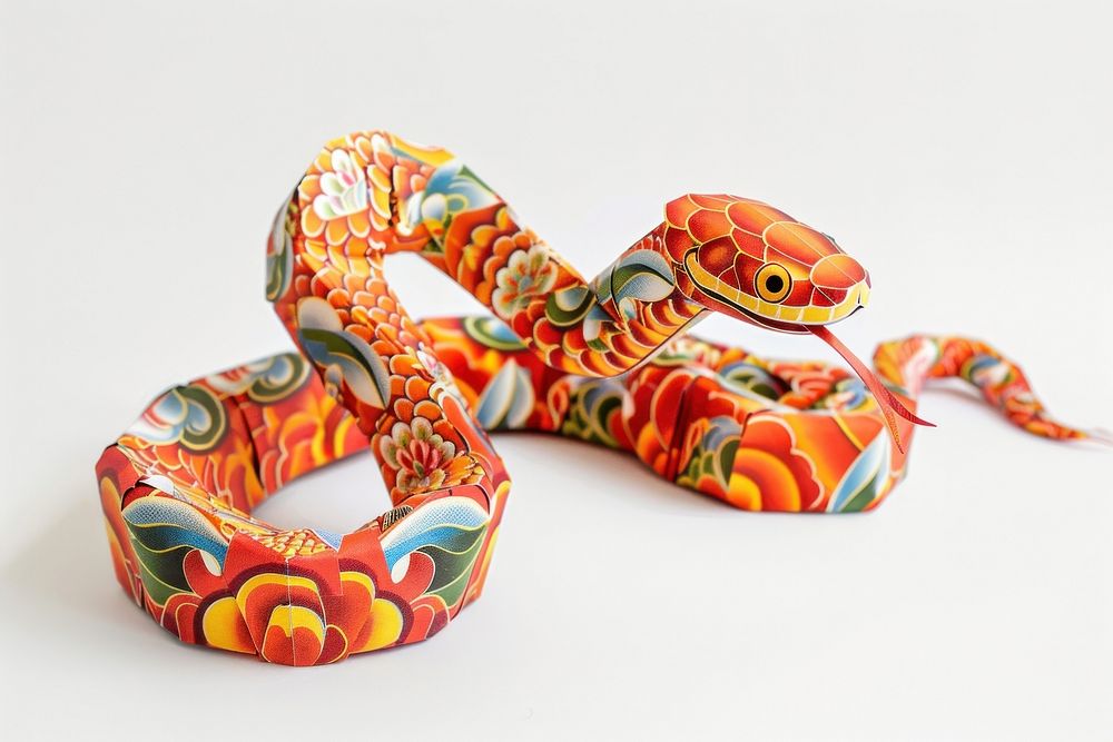 Snake snake paper craft. | Free Photo Illustration - rawpixel