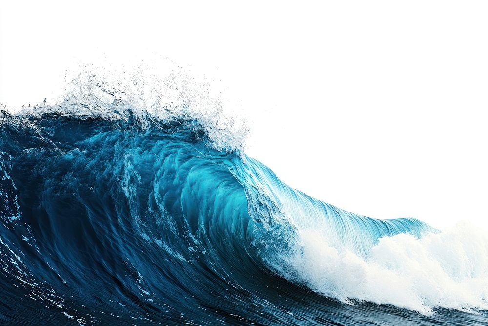 Higher blue wave border nature | Free Photo - rawpixel