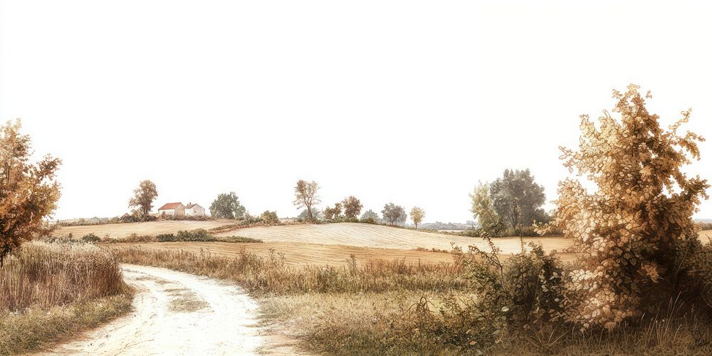 Farm borders countryside nature ground. | Free Photo Illustration ...