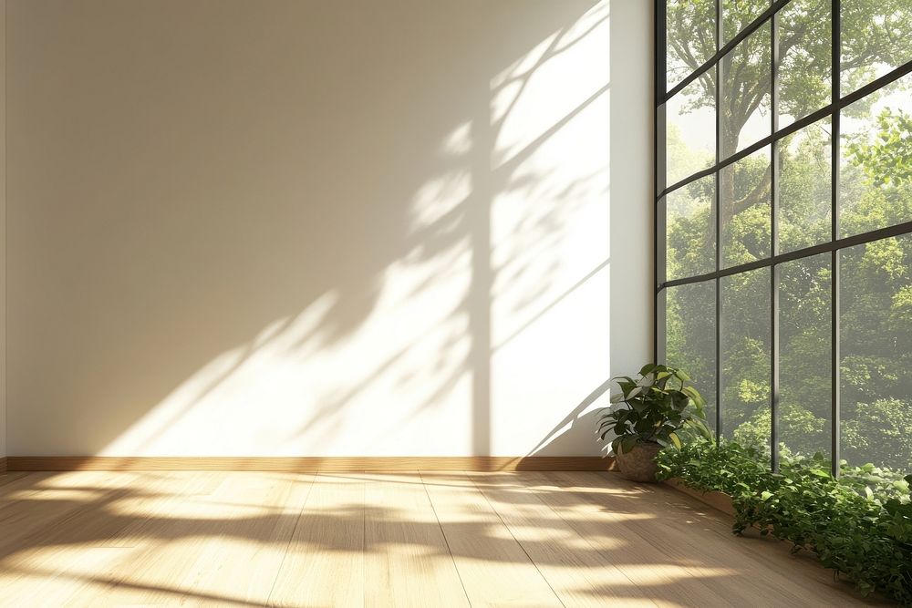 Empty white wall background window | Free Photo - rawpixel