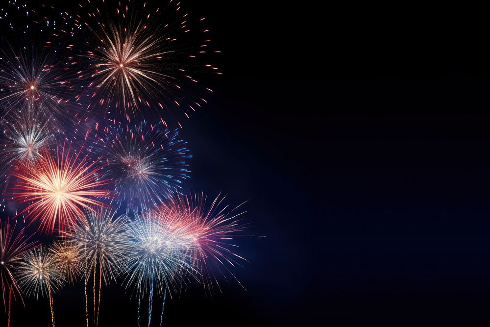 Firework border fireworks night celebration. | Free Photo Illustration ...