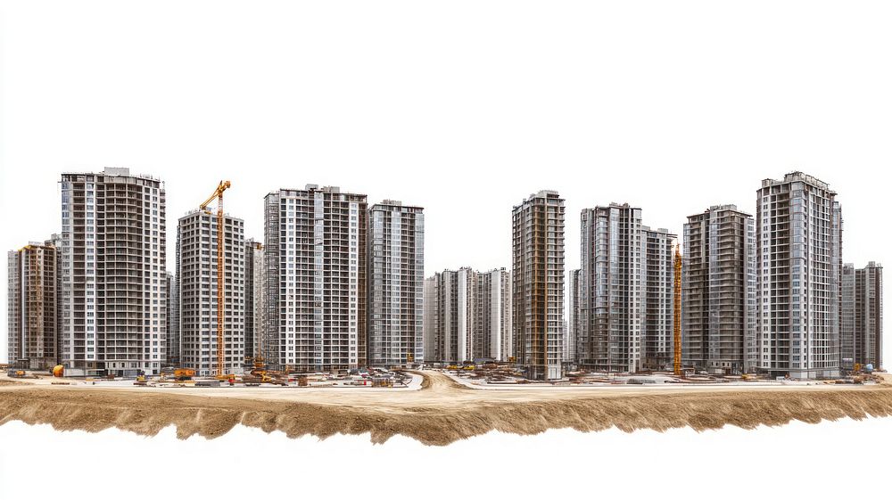 Real high-rise condominium complex construction | Free Photo - rawpixel