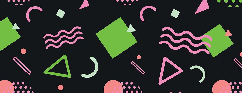 Retro 80s-style background black background, | Free Vector - rawpixel